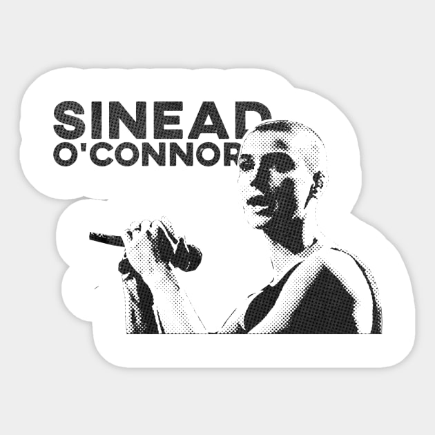 Sinéad O'Connor - Sinead Oconnor - Sticker | TeePublic